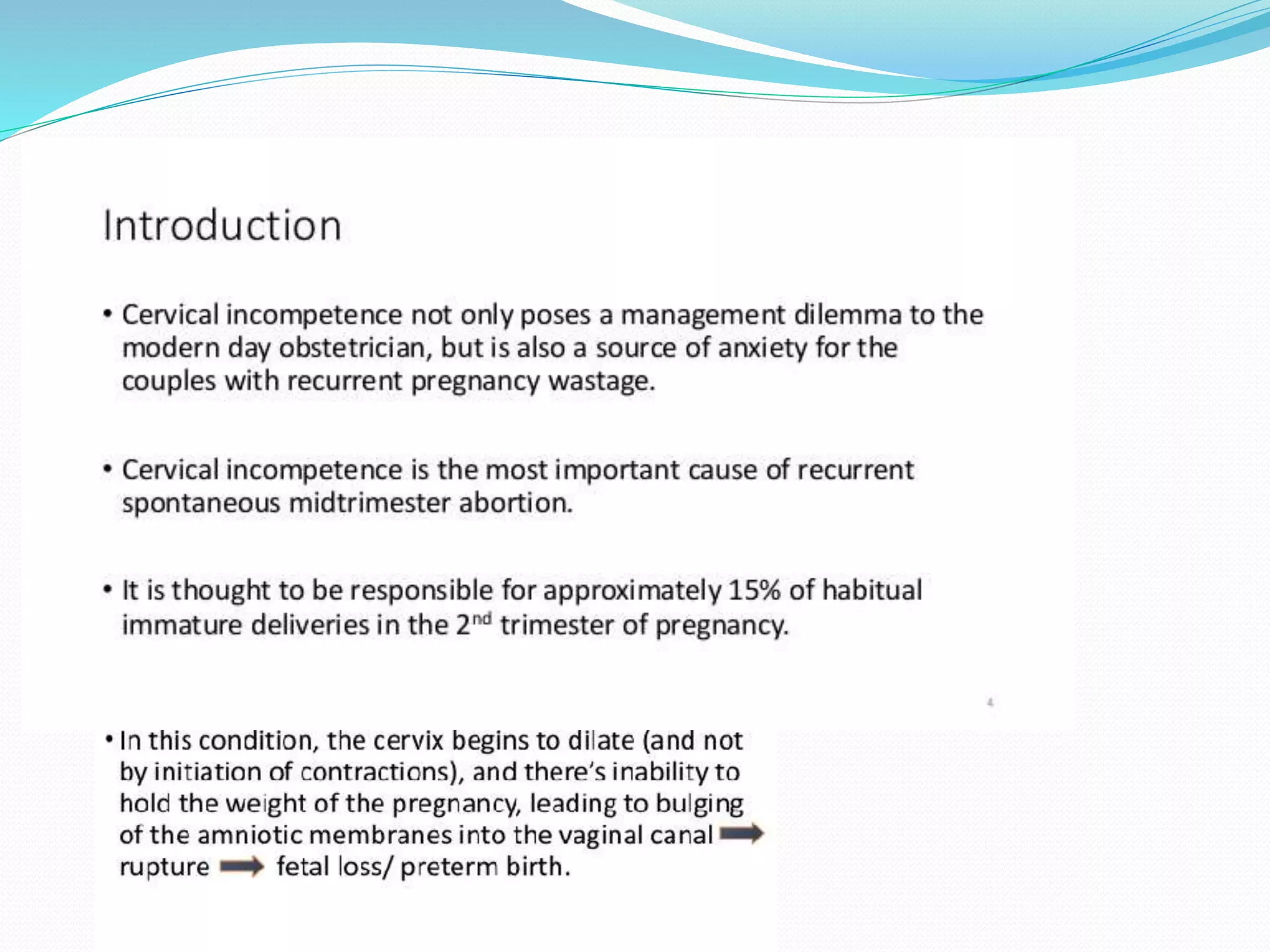 Dr.sailee cervical incompetence | PPTX