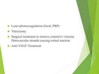 Diabetic retinopathy | PPTX