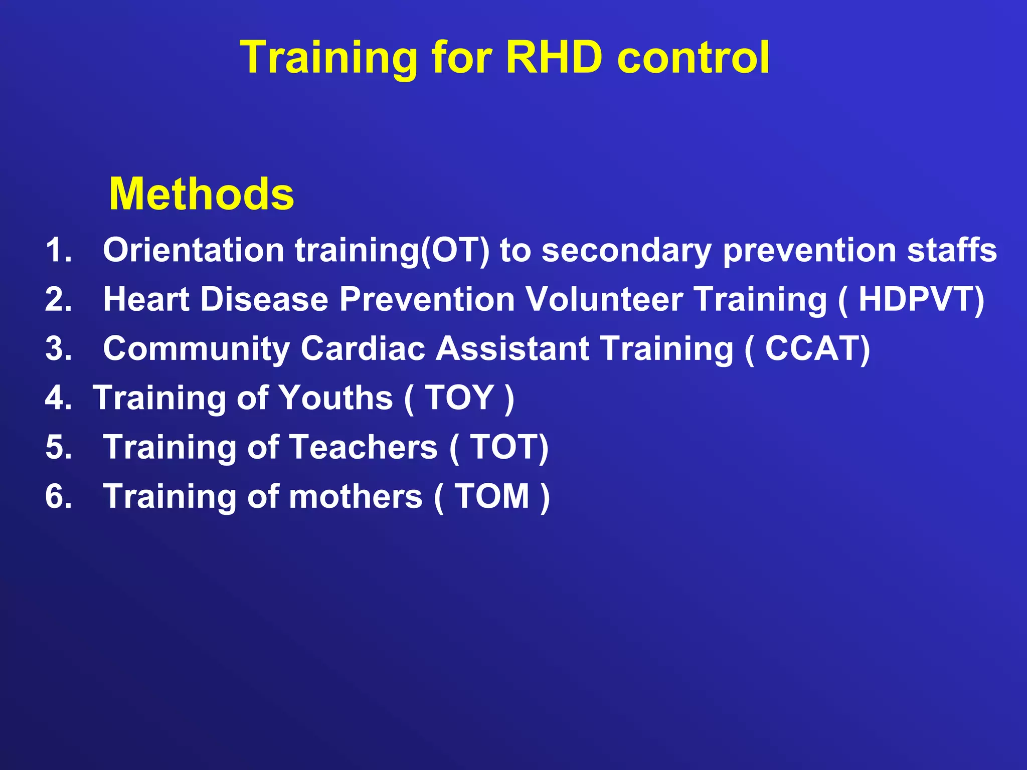 PREVENTION AND CONTROL OF RHD IN NEPAL | PPT