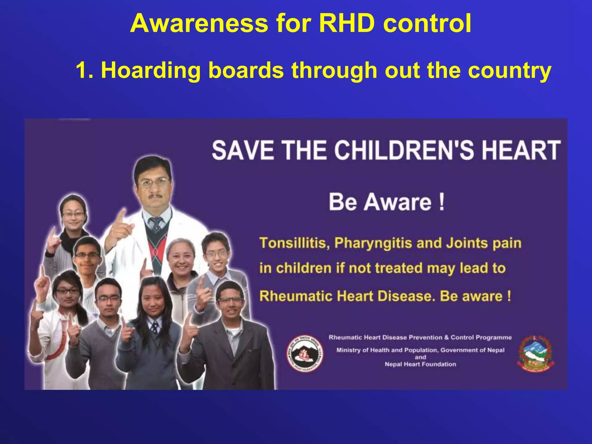 PREVENTION AND CONTROL OF RHD IN NEPAL | PPT