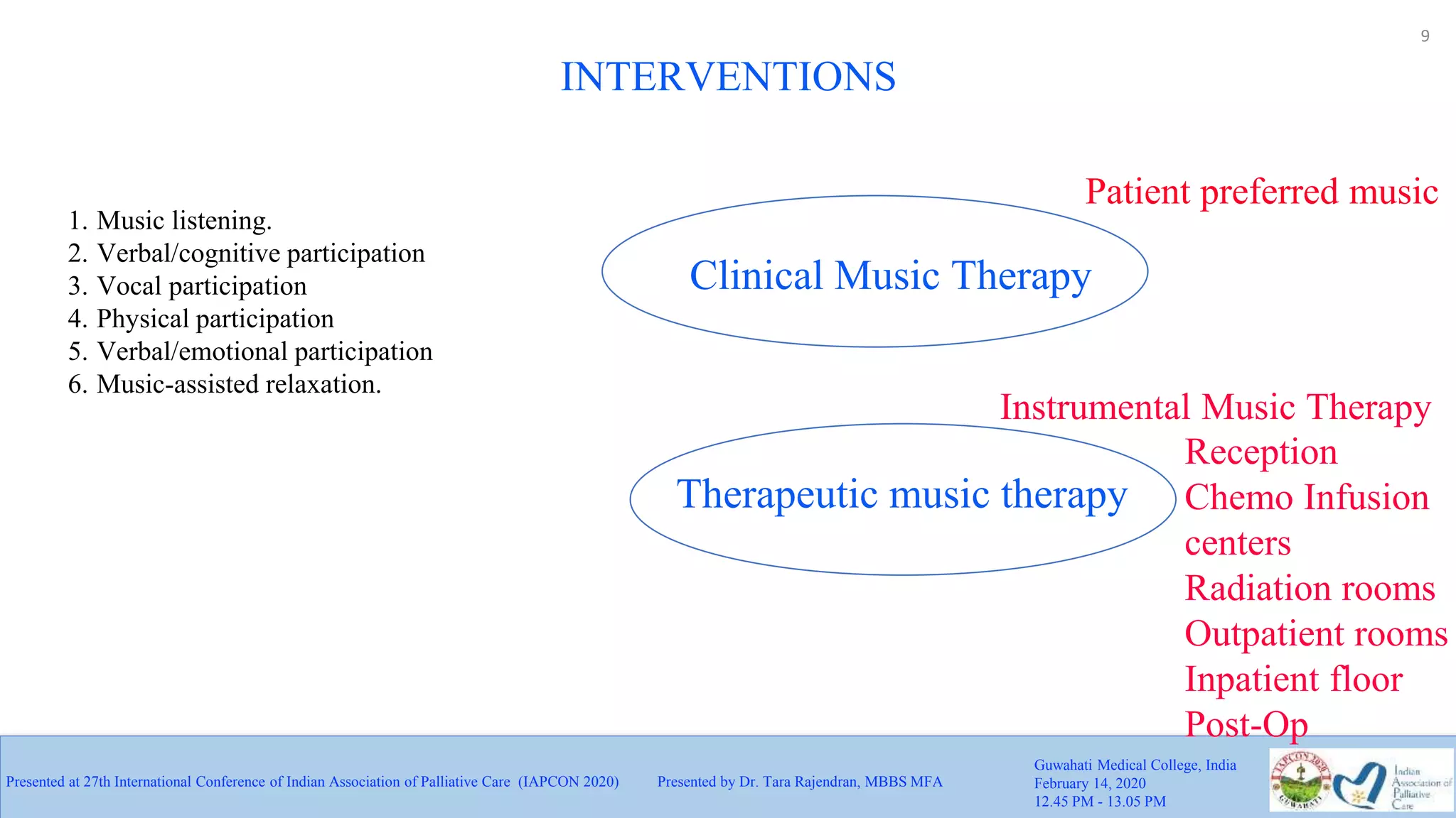 Music Therapy in Palliative Care | PPTX