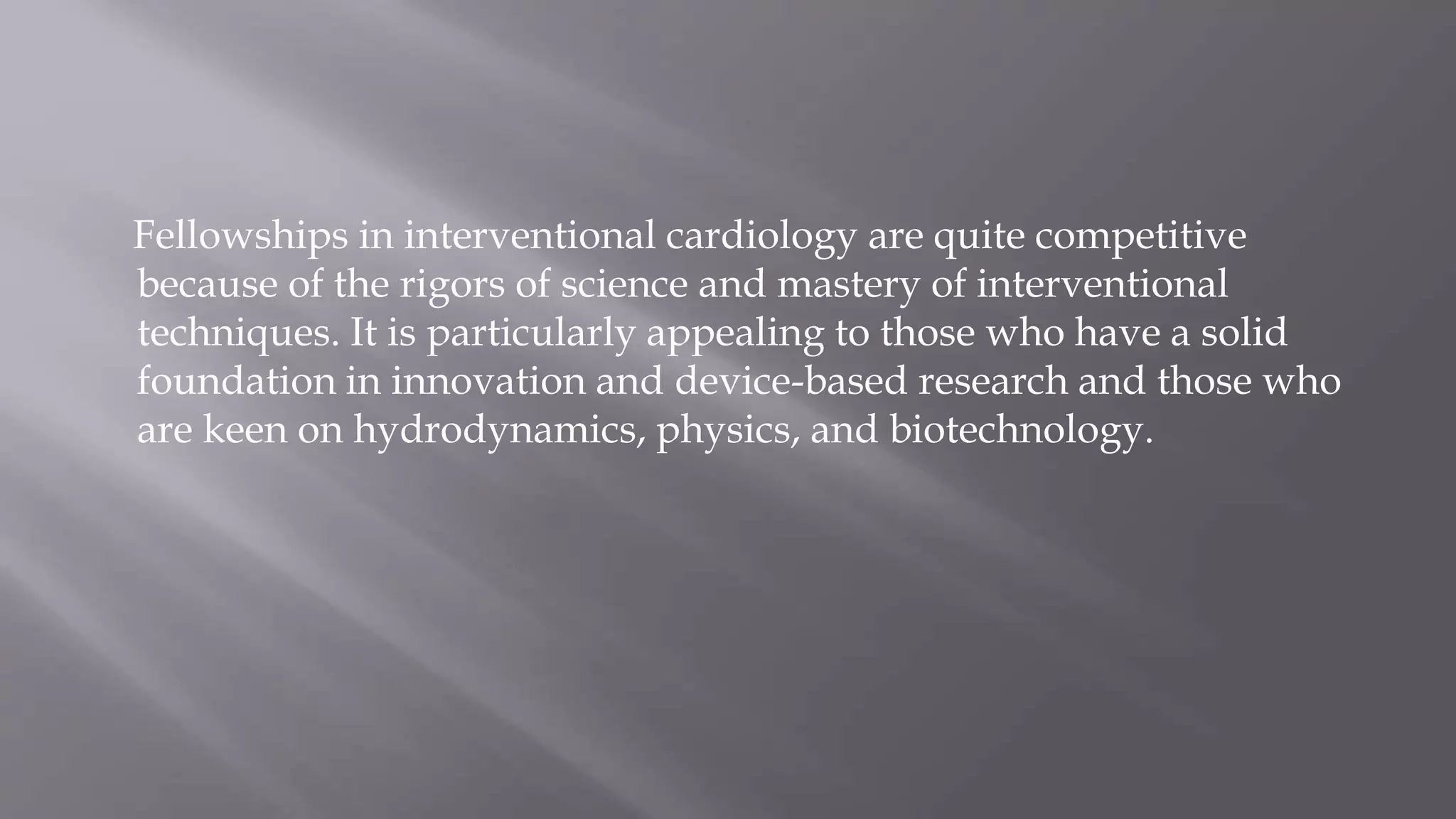 The Scope of Interventional Cardiology | PPTX