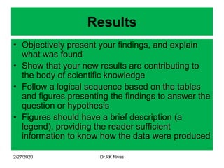 SCIENTIFIC RESEARCH WRITING SKILLS | PDF