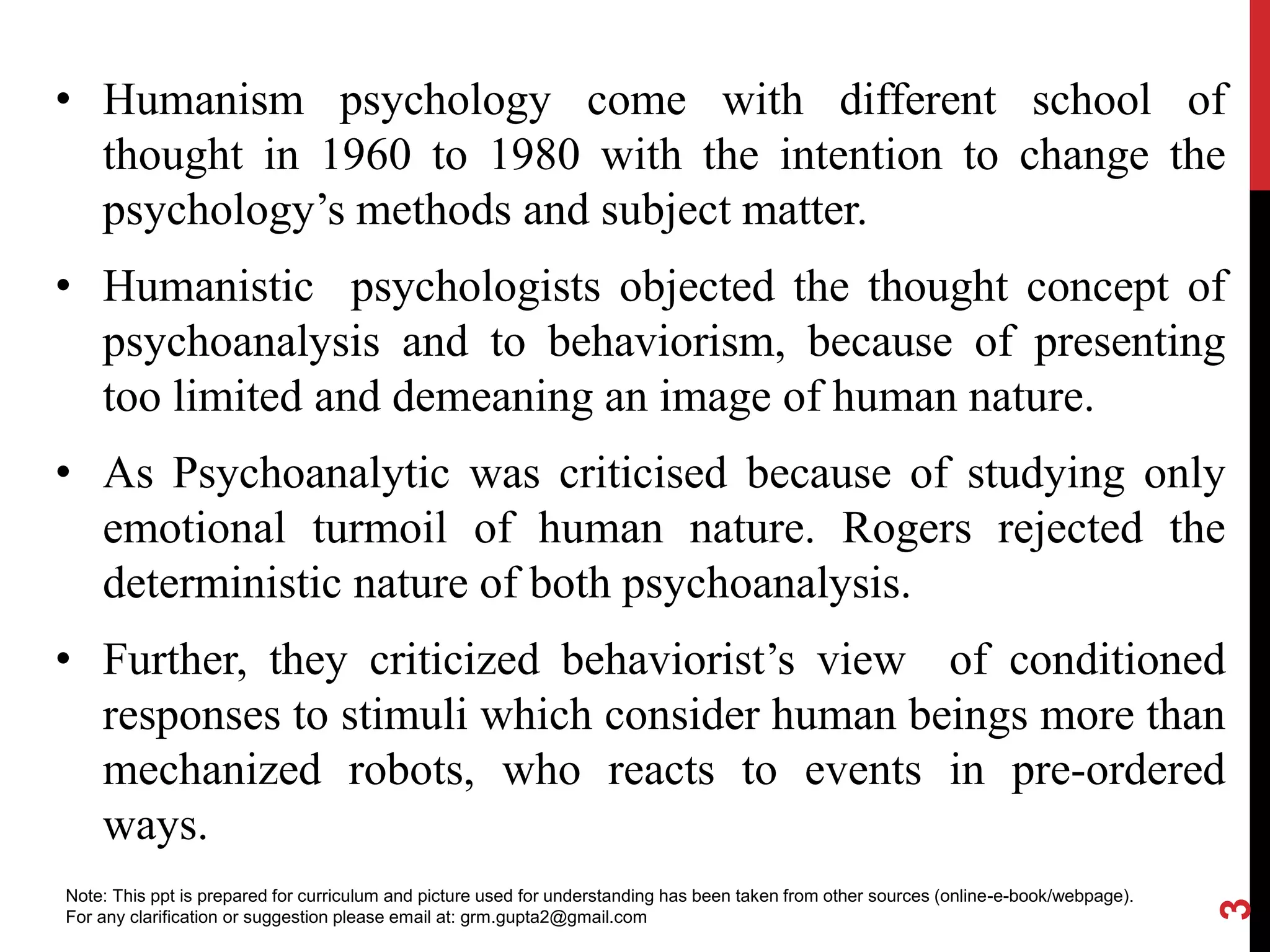 Rogers theory of Personality | PDF