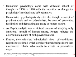 Rogers theory of Personality | PDF