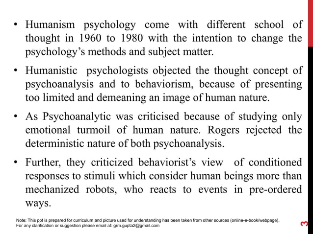 Rogers theory of Personality | PDF