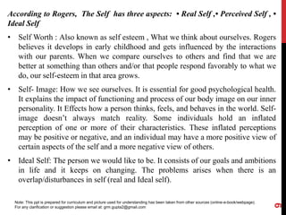 Rogers theory of Personality | PDF