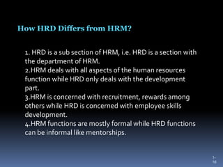 Dr. Jhansi Rani M R - Module 1 - Introduction to Human Resource ...