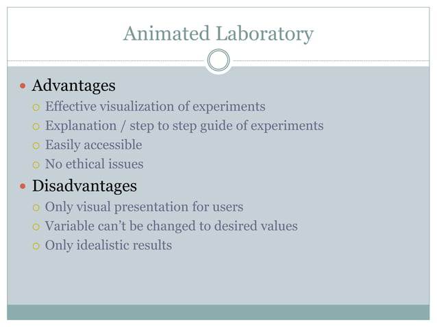 Virtual Laboratory (Practical Approach) | PPTX