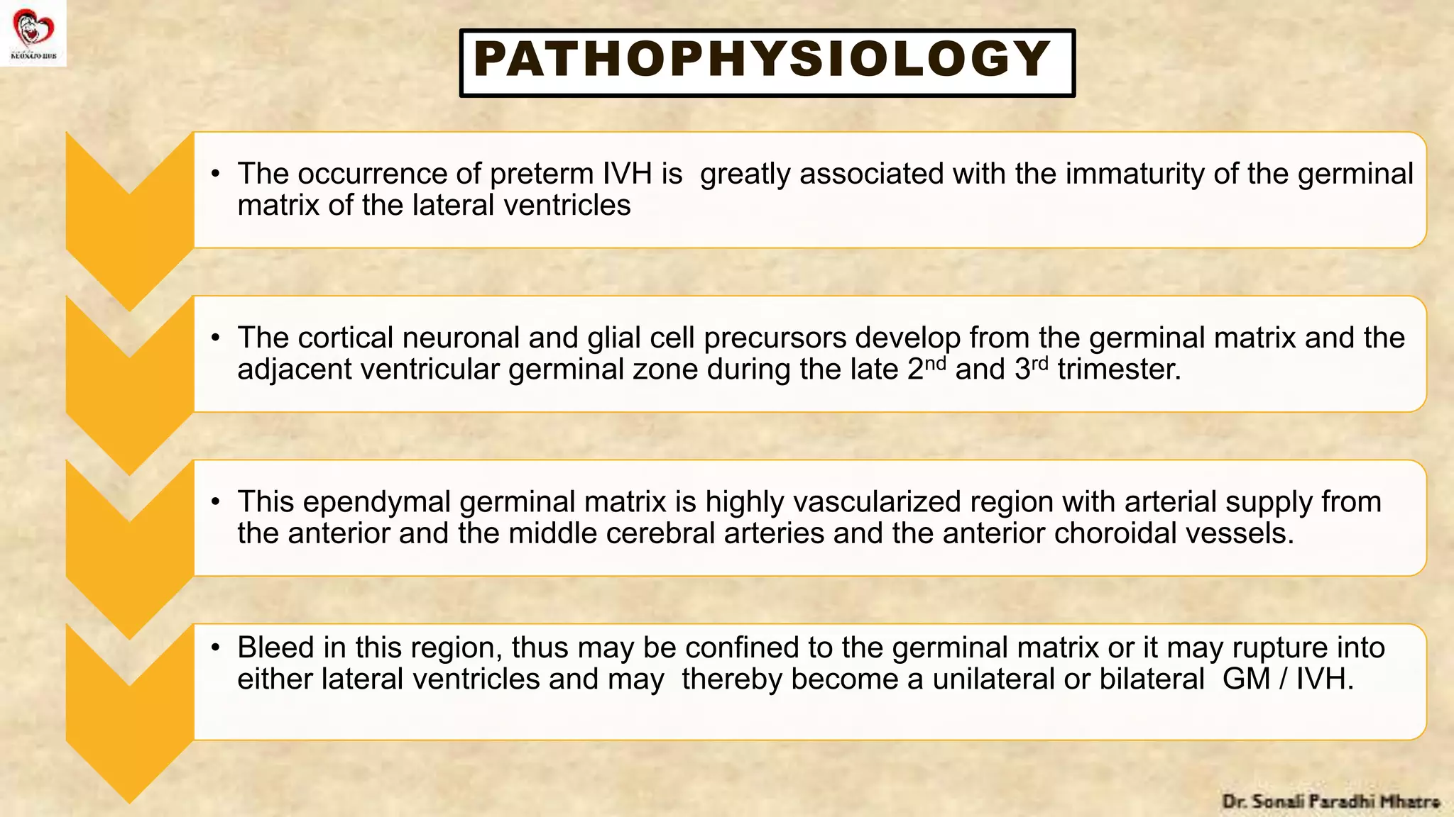 Neonatal Cranial Bleed with Intraventricular hemorrhage | PPTX