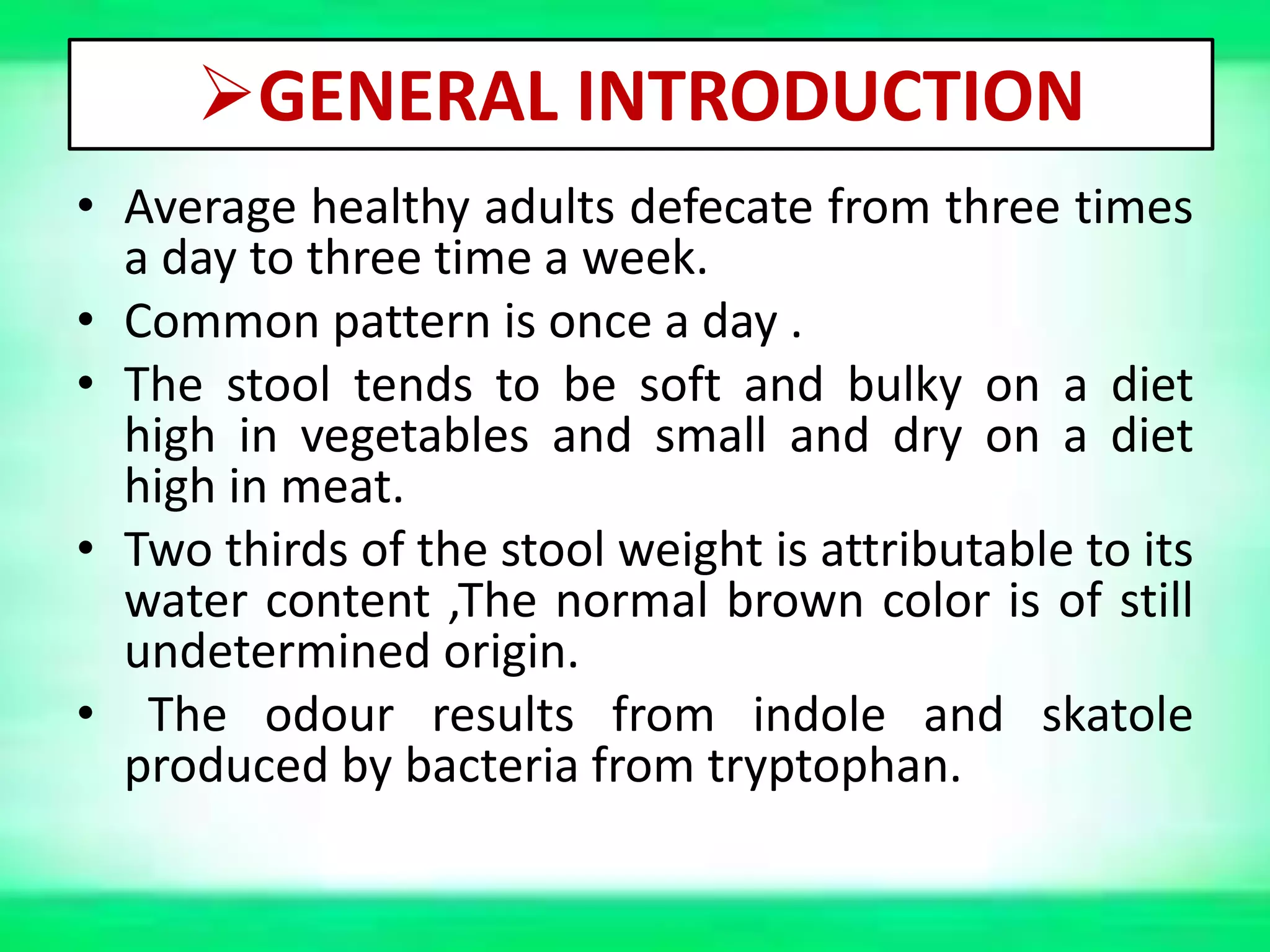 Stool Examination for Routine Practice | PPTX