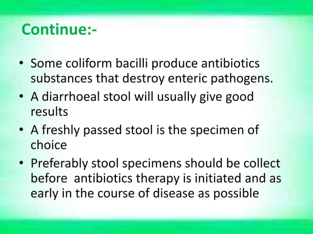 Stool Examination for Routine Practice | PPTX