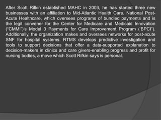 Dr. scott rifkin | PPTX