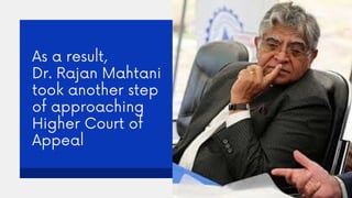Dr. Rajan Mahtani Wins The Most Challenging Case Of His Life | PDF ...