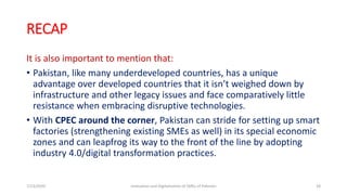 innovation and digital transformation of SMEs of Pakistan | PPT