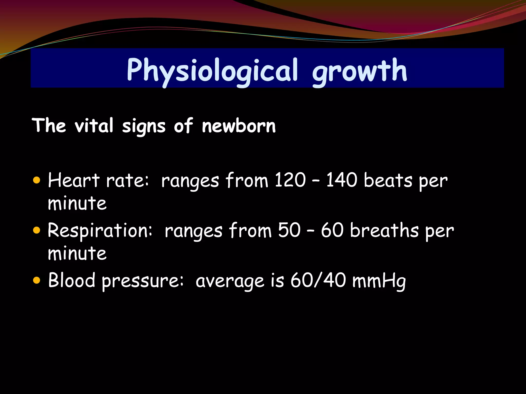 Growth and Development of newborn Dr. G. Maheswari | PPTX