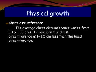 Growth and Development of newborn Dr. G. Maheswari | PPTX