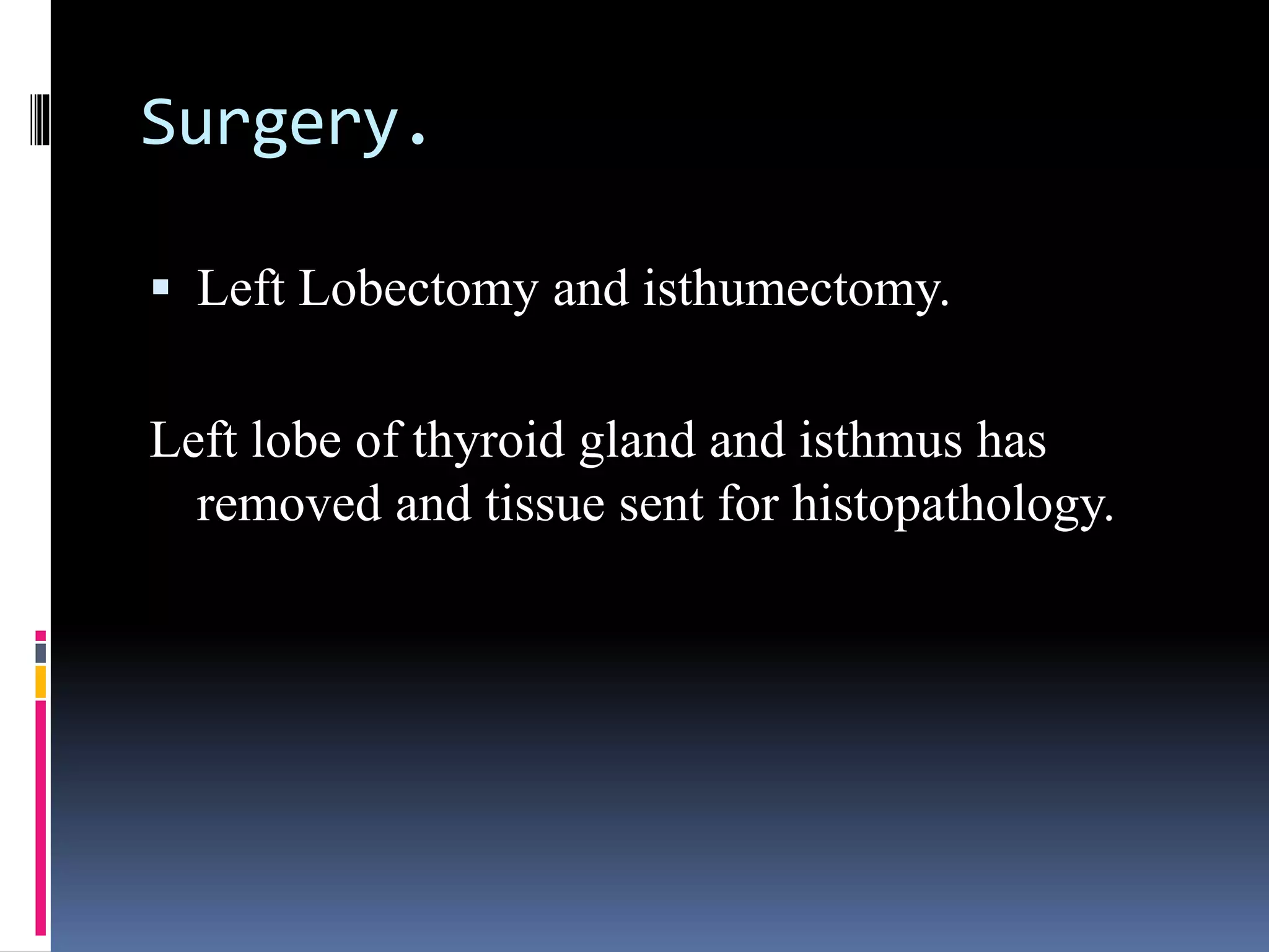 Thyroid case discussion | PPTX