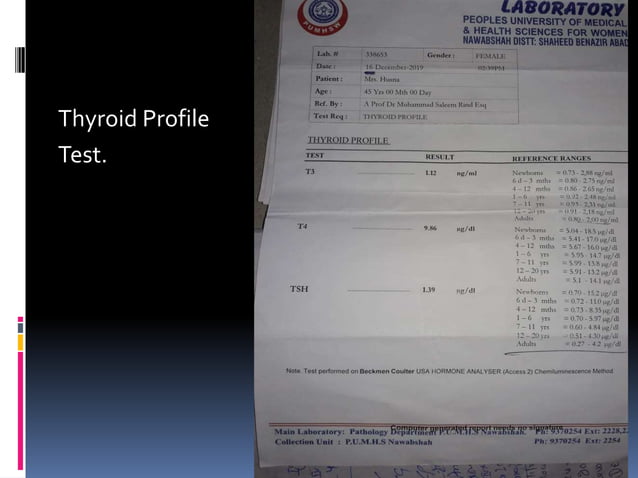 Thyroid case discussion | PPTX