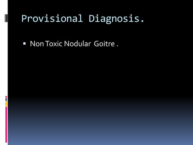 Thyroid case discussion | PPTX