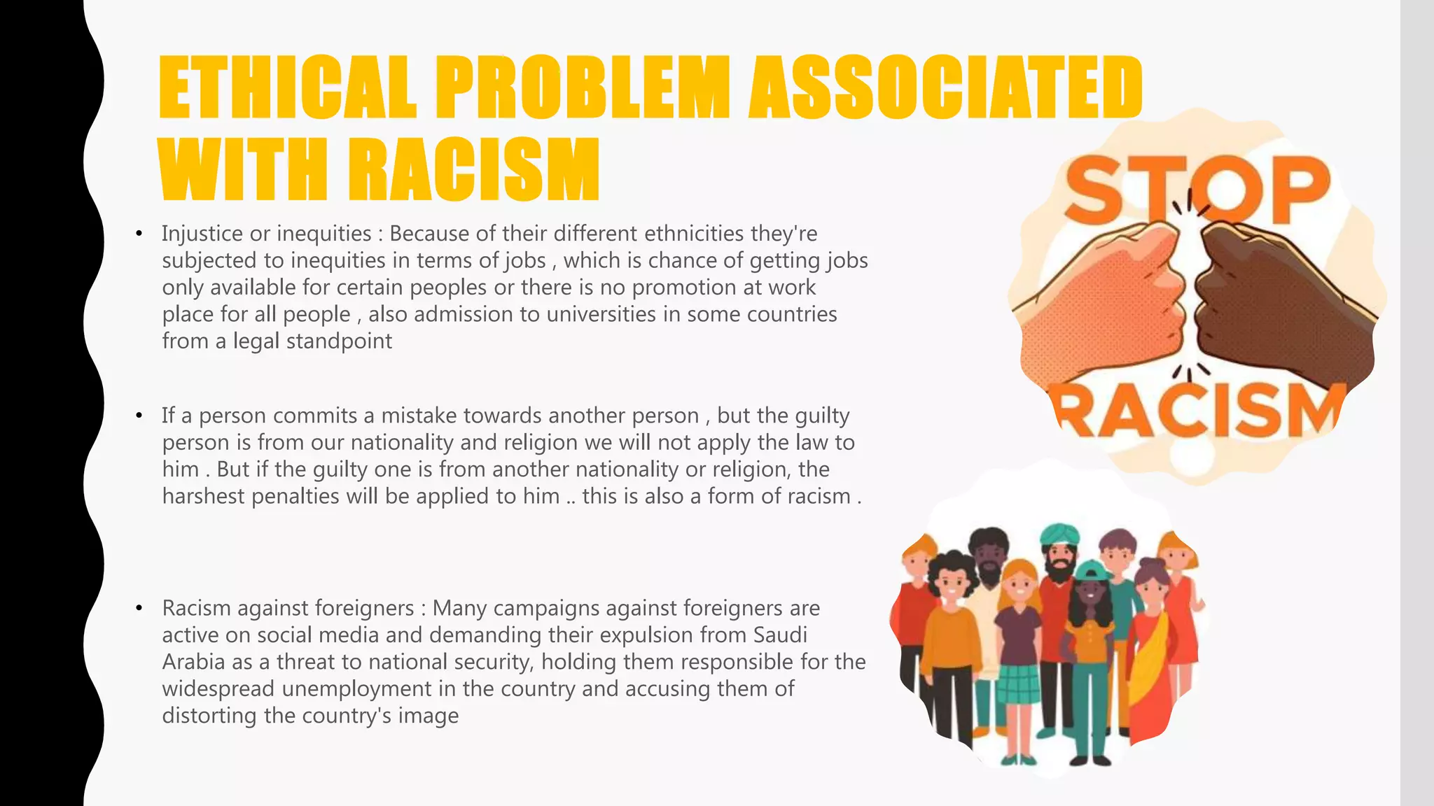 Racism presentation | PPTX | Debated Sensitive Social Issues | Sensitive Topics