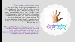 Racism presentation | PPTX | Debated Sensitive Social Issues ...