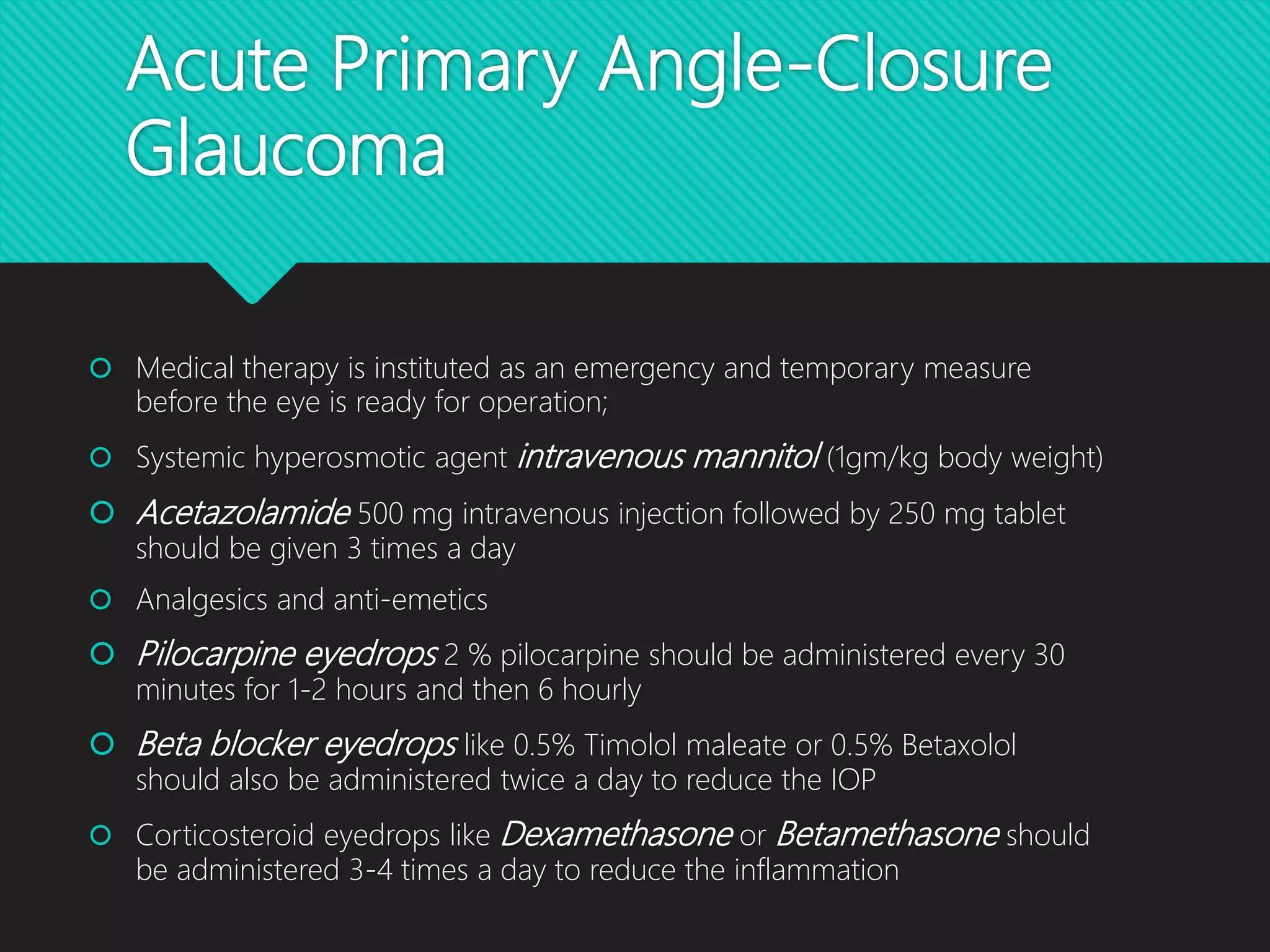 ANTI GLAUCOMA DRUGS | PPTX