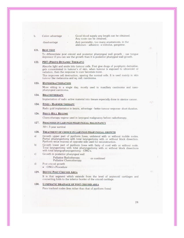 Dr. Gananathan Notes for ENT Practicals | PDF | Ear, Nose and Throat ...