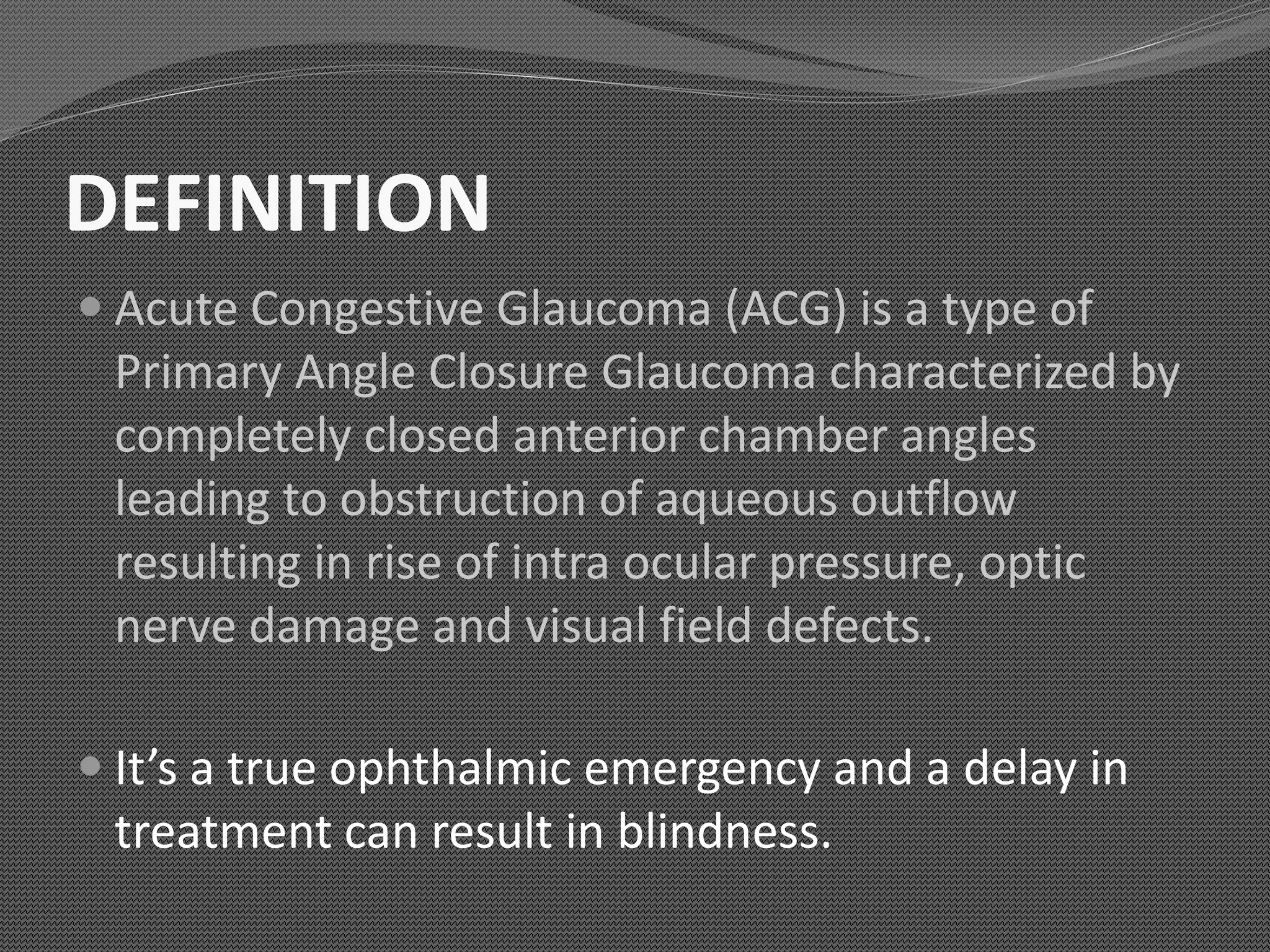 Acute Congestive Glaucoma / Optic Neuritis / Painful Loss Of Vision by Dr. Muhammad Zeeshan ...