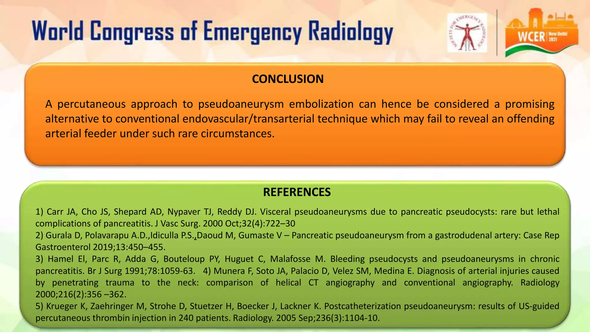 A rare case of percutaneous therapeutic embolization of pancreatitis ...