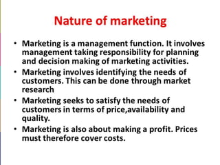 Fundamentals of marketing | PPT