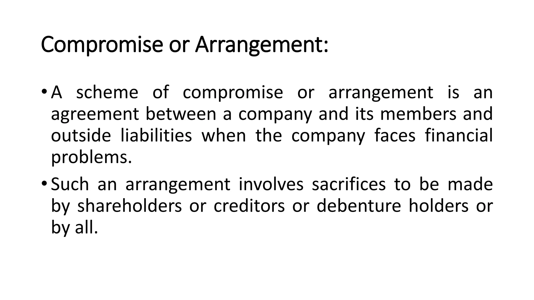 Internal reconstruction | PPTX