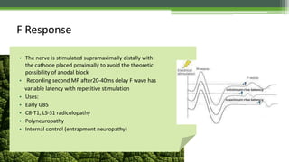 Fundamentals of Nerve conduction studies and its Interpretations | PPTX