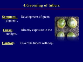 Physiological Disorder of Vegetable Crops | PPTX