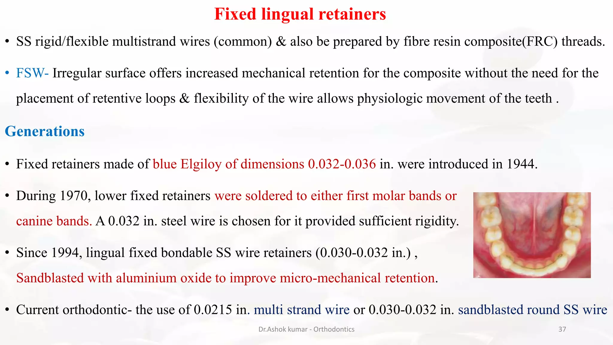 Stability Retention and Relapse in orthodontics | PPTX