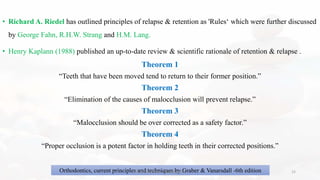 Stability Retention and Relapse in orthodontics | PPTX