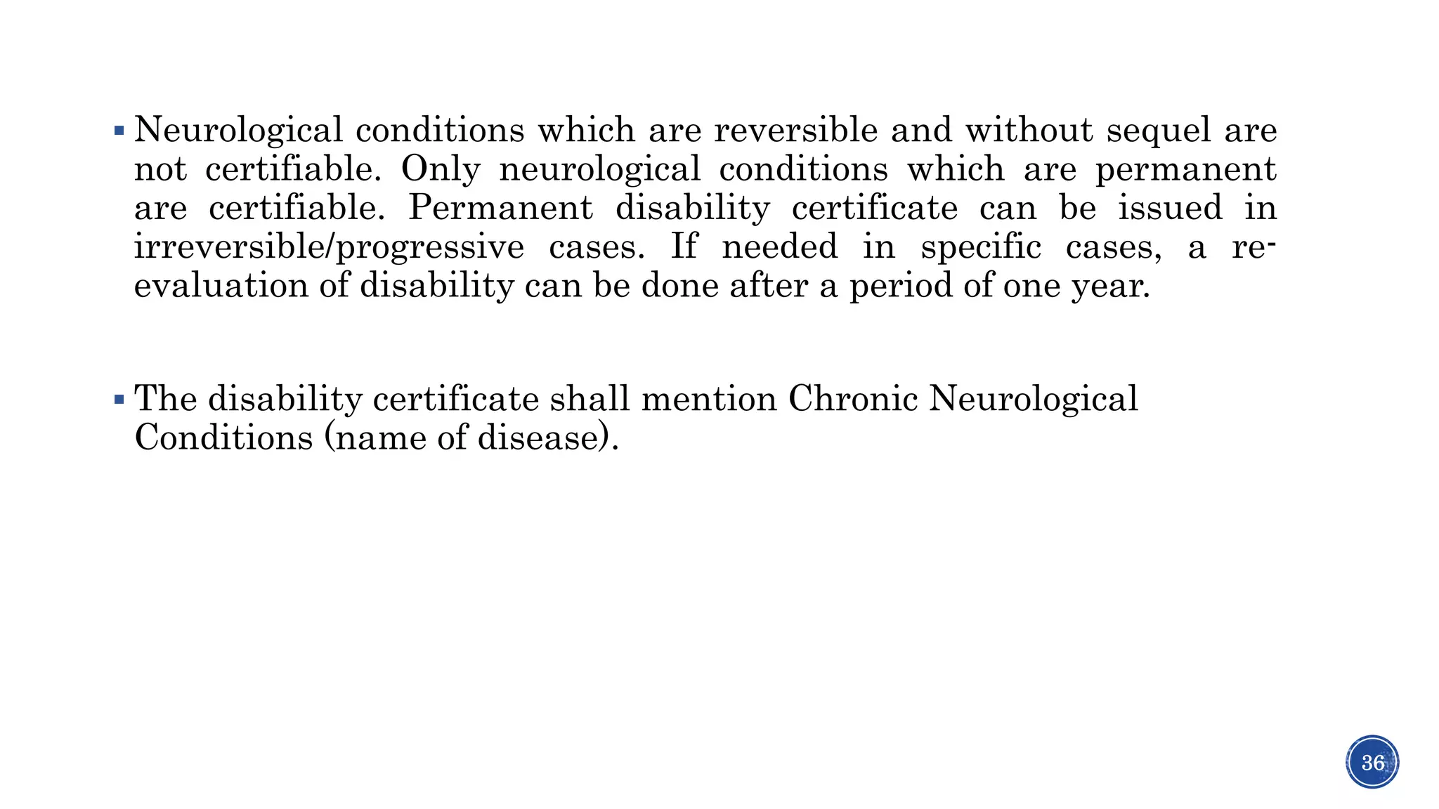 Disability certification in Psychiatry | PPTX
