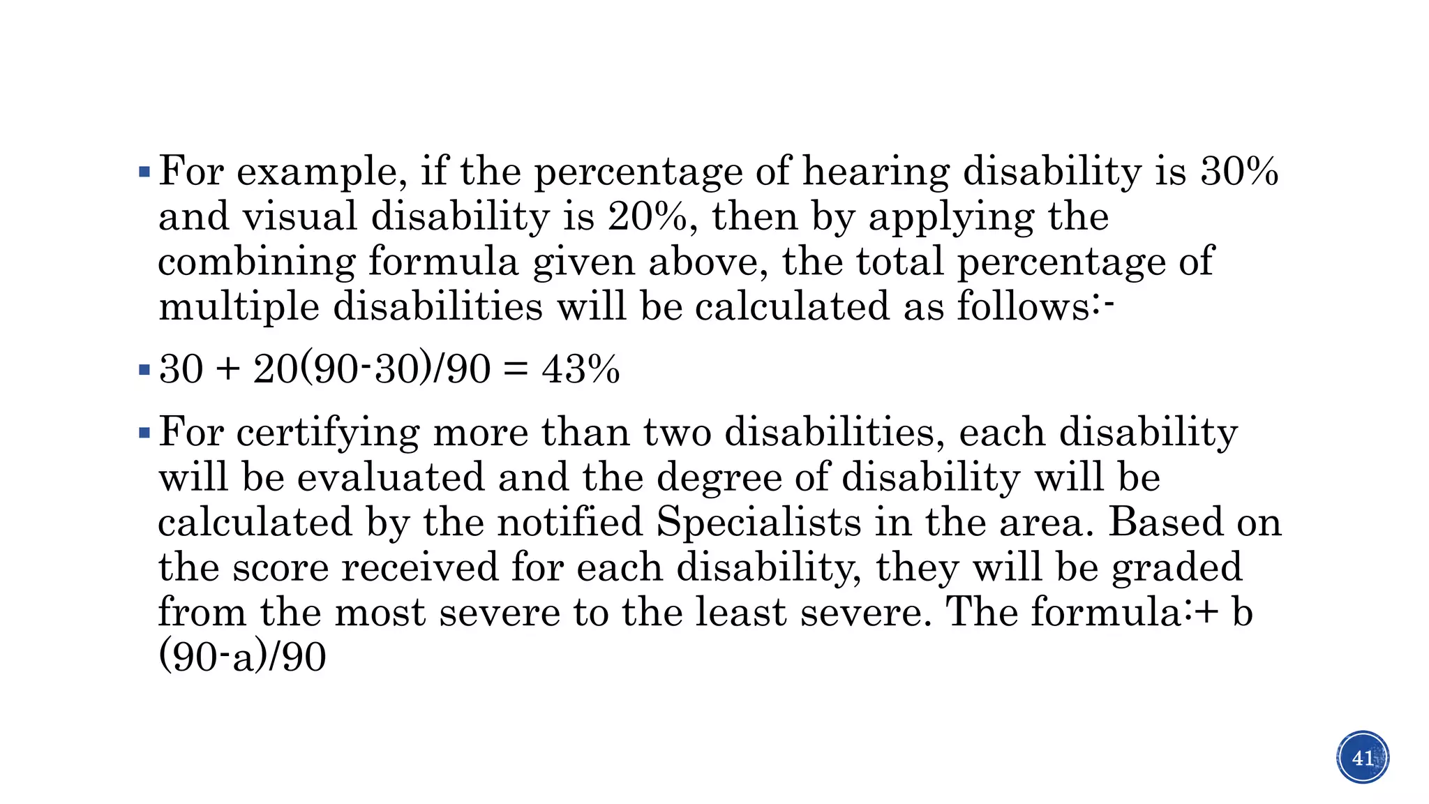 Disability certification in Psychiatry | PPTX