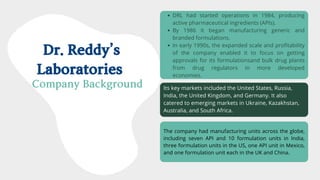 Dr. Reddy's Laboratory | PDF