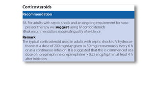 sepsis SSC 2021 Updates Ventilation and additional therapy | PPTX