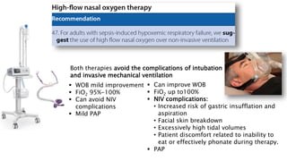 sepsis SSC 2021 Updates Ventilation and additional therapy | PPTX