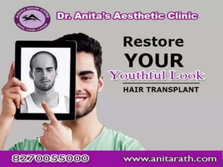 Dr. anita rath is best for hair transplant specilaist in bhubaneswar ...