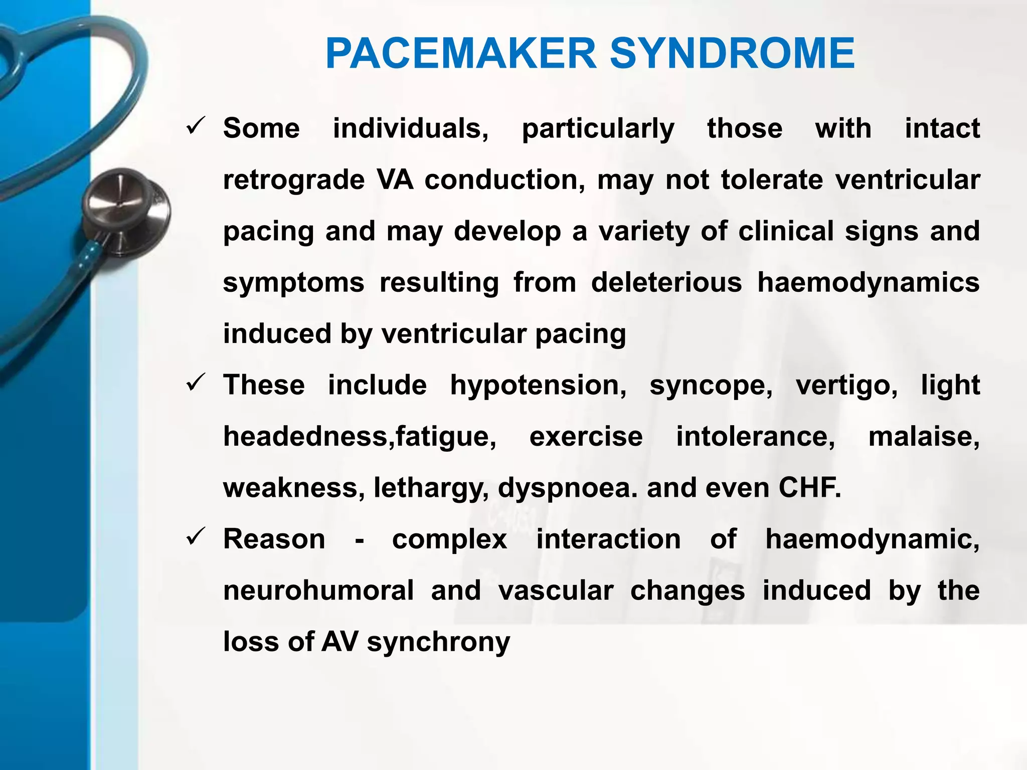 PACEMAKER by Dr.Sravani Vishnubhatla | PPTX