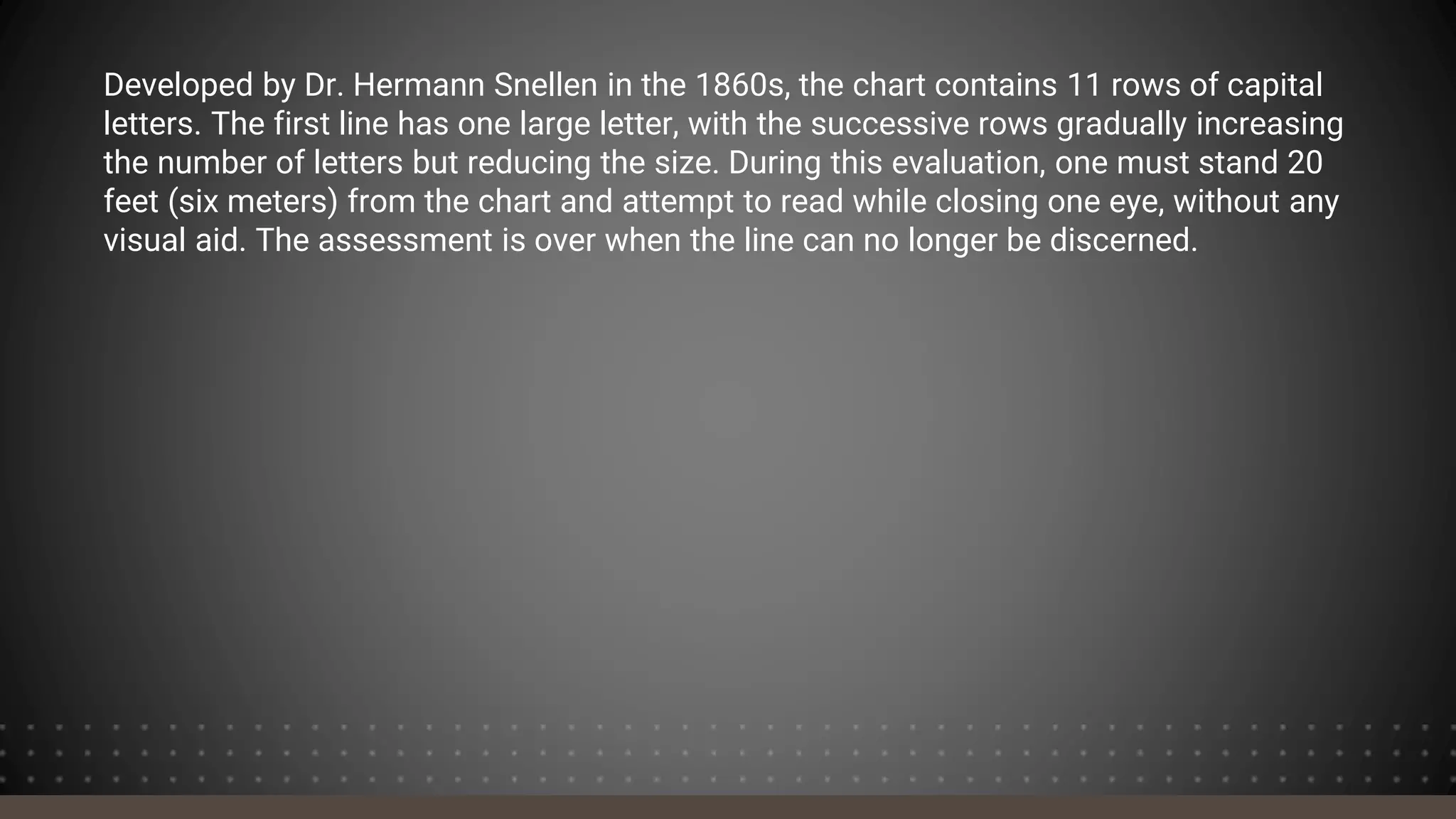 Understanding the Snellen Chart | PPTX