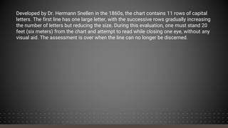 Understanding the Snellen Chart | PPTX