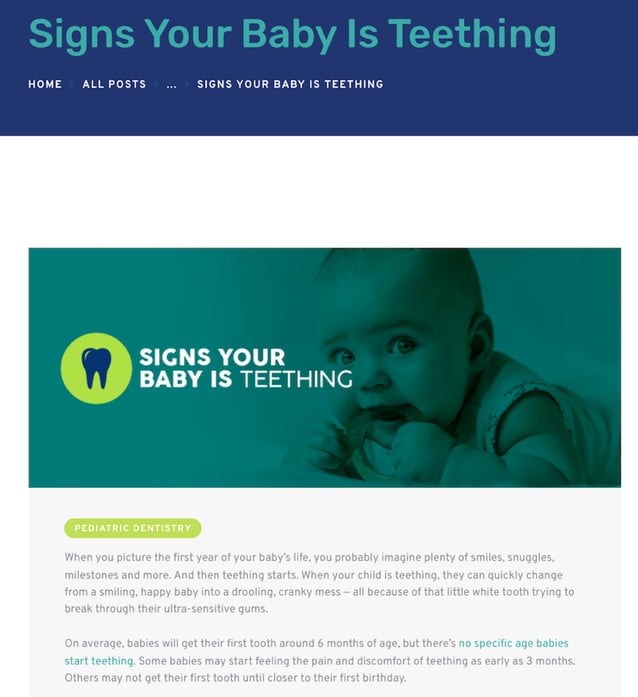 SIGNS YOUR BABY IS TEETHING | PDF