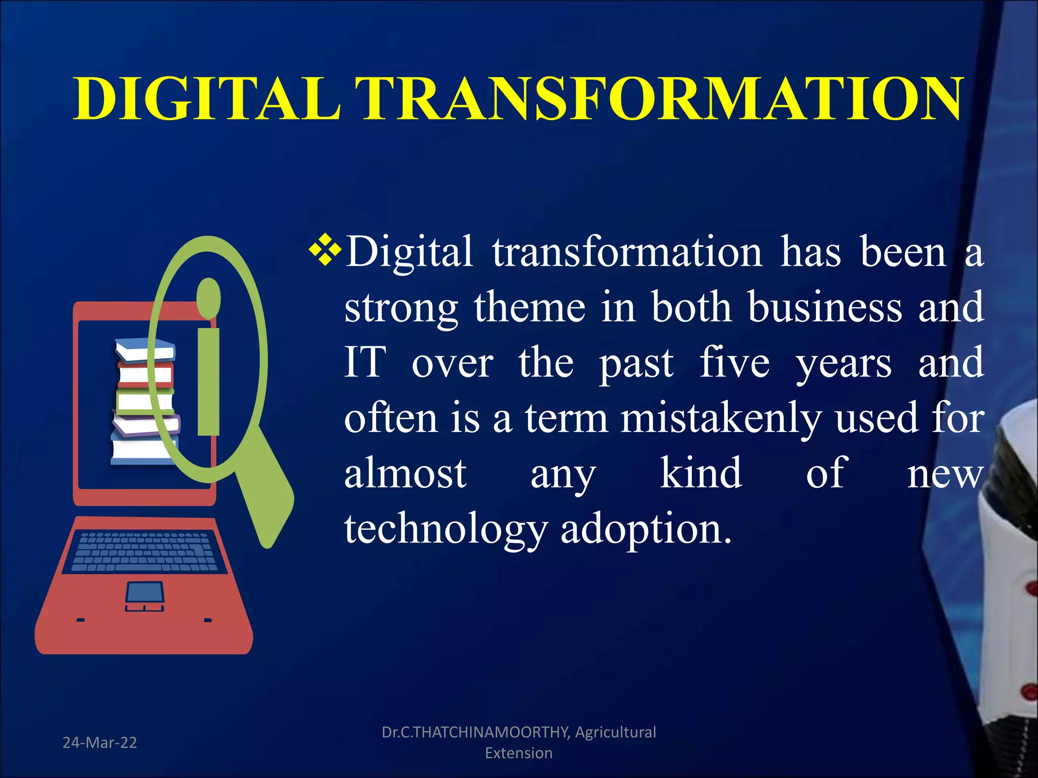 Digitalization in agriculture for enhancing sustainable agriculture and ...