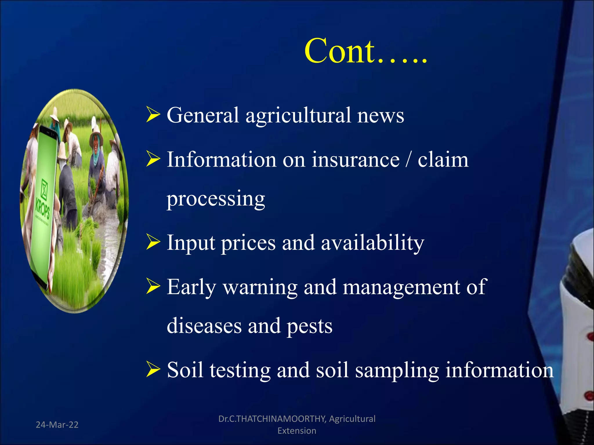 Digitalization in agriculture for enhancing sustainable agriculture and ...