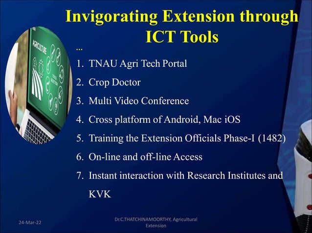 Digitalization in agriculture for enhancing sustainable agriculture and ...