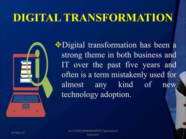 Digitalization in agriculture for enhancing sustainable agriculture and ...